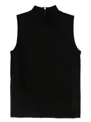 Michael Kors Sleeveless High-neck Top