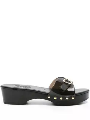 ANCIENT GREEK SANDALS 40mm Omonia Platform Sandals - Black