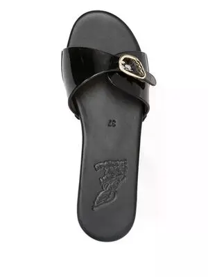 ANCIENT GREEK SANDALS 40mm Omonia Platform Sandals - Black