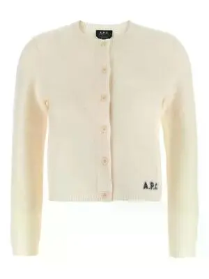 A.p.c. Mila Button-up Cardigan - White