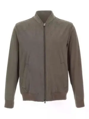 Herno Zip-fastening Bomber Jacket - Grey