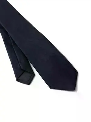 Prada Silk Neck Tie - Blue