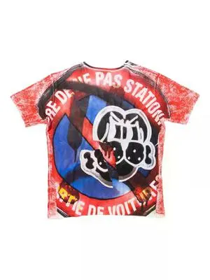 CHITÈ Graphic-print Crew-neck T-shirt