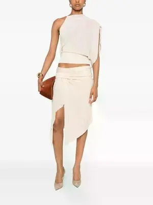 FRANCESCO MURANO Draped One-shoulder Top
