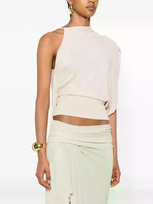 FRANCESCO MURANO Draped One-shoulder Top