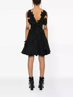 Viktor & Rolf Bow Bouquet Mini Dress - Black