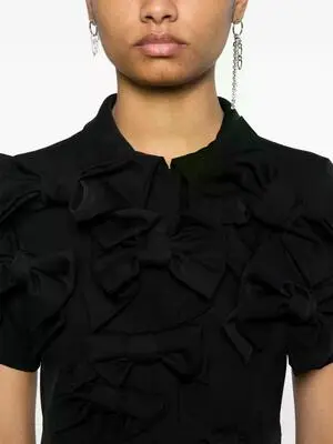 Viktor & Rolf Bow Bouquet Mini Dress - Black