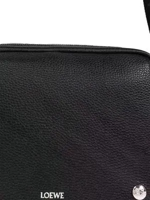 Loewe Medium Pebble Leather Shoulder Bag - Black