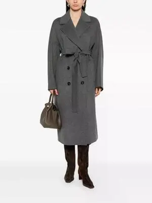 Max Mara Belted Double-breasted Coat