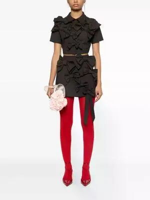 Viktor & Rolf Bow Bouquet Top - Brown