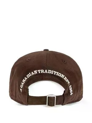 Dsquared2 Embroidered-patch Baseball Cap - Brown
