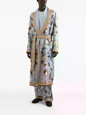 Dolce & Gabbana Shell-patterned Robe