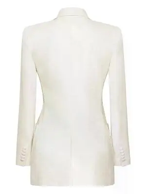 Adam Lippes Double-breasted Blazer - White