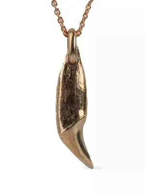 PARTS OF FOUR Bear-tooth Pendant Necklace - Gold