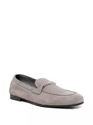 Versace Medusa Loafers - Grey