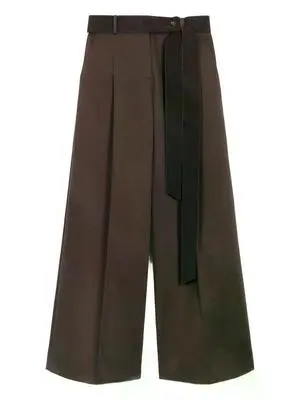 Ports 1961 Pleated Wide Leg Trousers