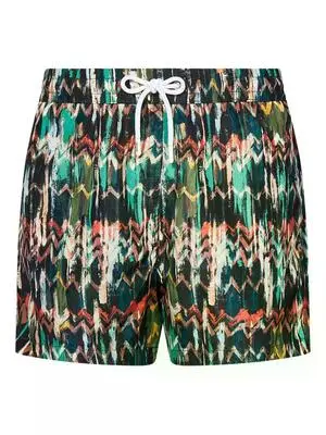 Missoni Zigzag-print Swim Shorts