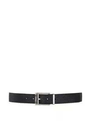 FERRAGAMO Leather Belt - Black