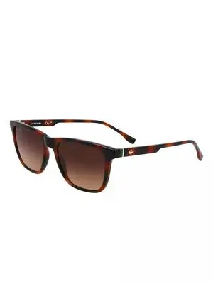 Lacoste Logo-print Sunglasses - Brown