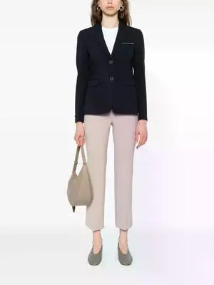 Peserico Cropped Trousers - Neutrals