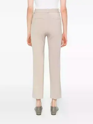 Peserico Cropped Trousers - Neutrals