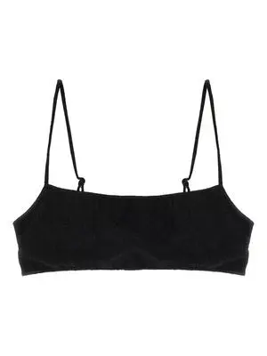 MC2 SAINT BARTH Bandeau-style Bikini Top - Black