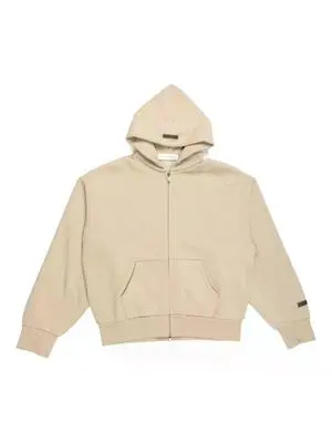 Fear Of God Zip-up Fleece Hoodie - Neutrals