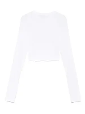 PNK Long-sleeved Cropped Top