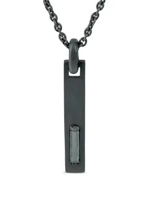 PARTS OF FOUR Plate Beryl Necklace - Black