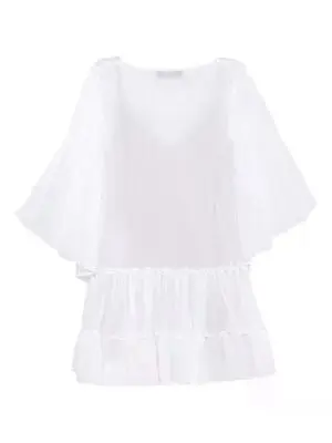 PNK Ruffled-detail Mini Dress
