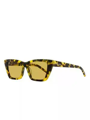 Saint Laurent Sl 276 Mica Cat-eye Sunglasses - Brown
