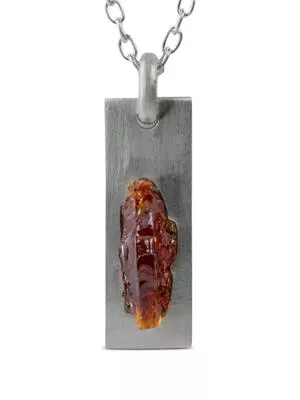 PARTS OF FOUR Zincite Sterling-plate Necklace - Silver