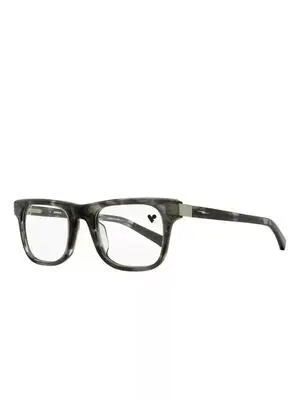 Shinola Thunderbolt Rectangle-frame Glasses