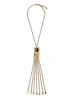 Chloé Amulet Square Necklace - Gold