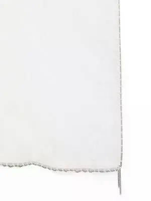 Faliero Sarti Chain-trimmed Scarf