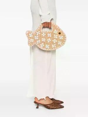 SIMONMILLER Puka Fish Tote - Neutrals