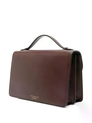 Victoria Beckham Dorian Leather Shoulder Bag - Brown