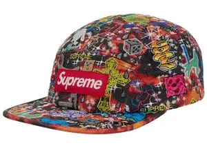 Supreme Supreme AOI Embroide Camp Cap Red