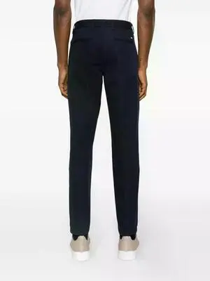 BOSS Tapered-leg Cotton-blend Trousers