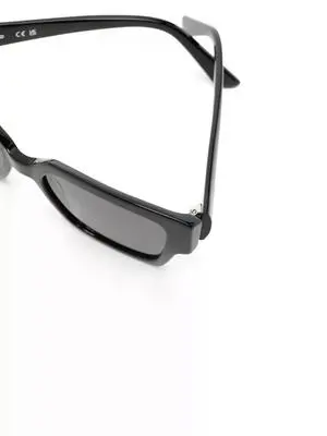 Karl Lagerfeld Logo-print Square-frame Sunglasses
