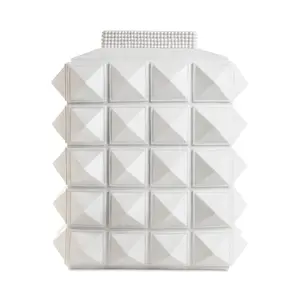 Jonathan Adler Charade Studded Vase - White