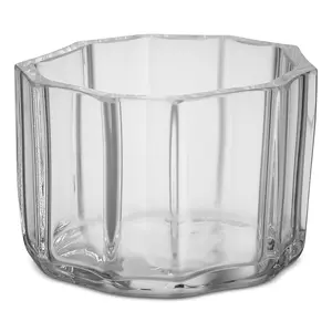 ORREFORS Reed Votive Candle Holder Small - Clear