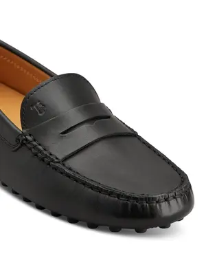 TOD'S Loafer Flats - Black