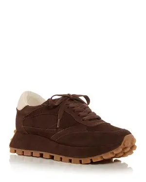 Dolce Vita Tricia Sneakers - Dark Brown Suede