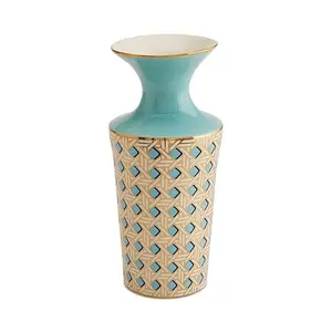 Jonathan Adler Basketweave Cuff Vase - No Color