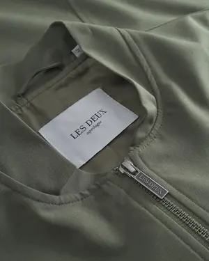LES DEUX Como Bomber Jacket - Olive Night