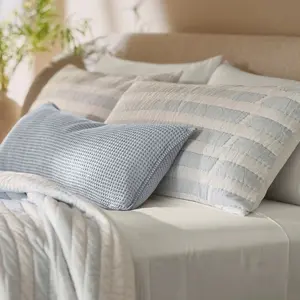 BOLL & BRANCH Shoreline Quilt Set, Full/queen