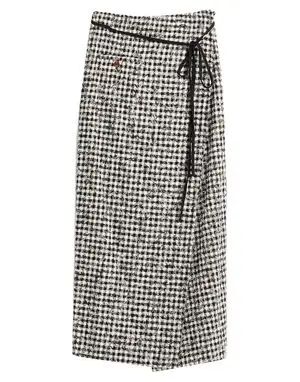 ALYSI Midi Cotton Skirt