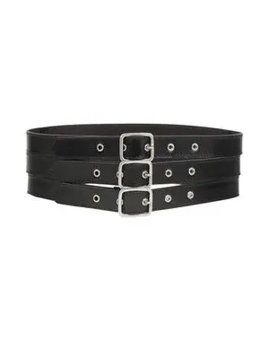 Philosophy Di Lorenzo Serafini Leather Corset Belt - Black