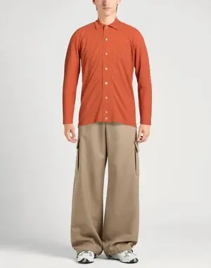 ZANONE By Slowear Shirt Size Cotton - Orange